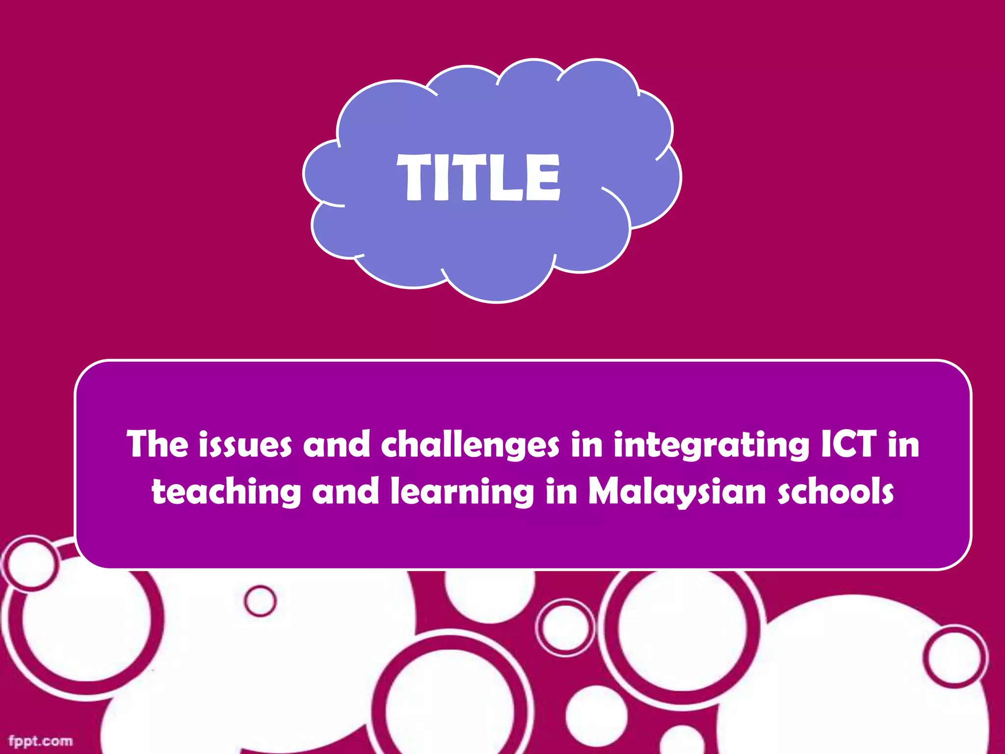 Issues And Challenges In Ict Ppt