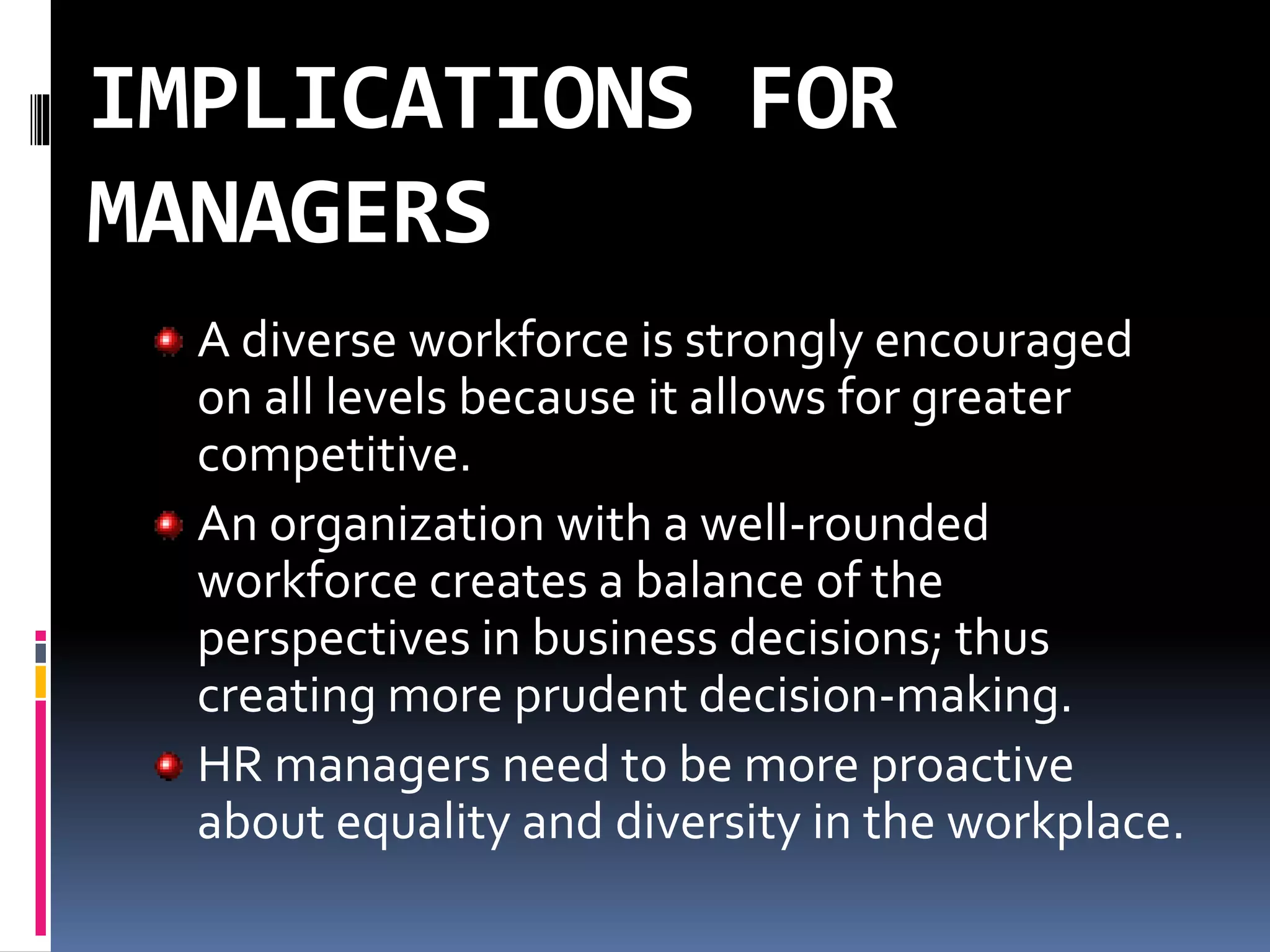 Issues and challenges of women in management | PPTX