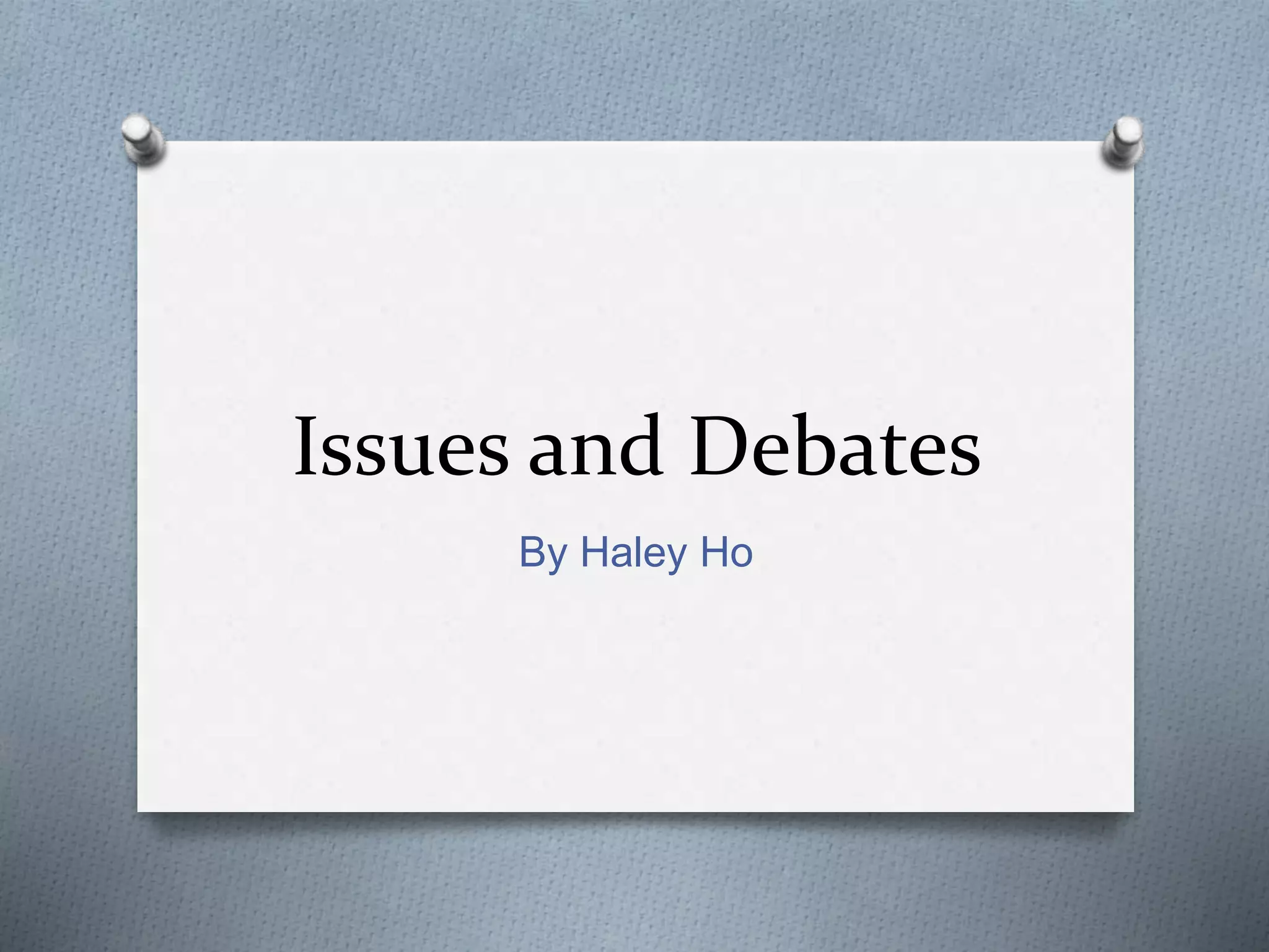 Issues and Debates AQA A2 Psychology | PPTX