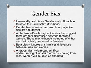 Issues and Debates AQA A2 Psychology | PPTX