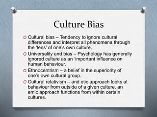 Issues and Debates AQA A2 Psychology | PPTX