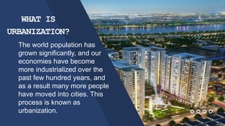 ISSUES AND IMPLICATIONS OF URBANIZATION | PPTX