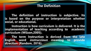 issues and problems related to instruction.pptx