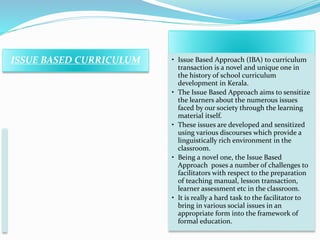Issues based english curriculum | PPT