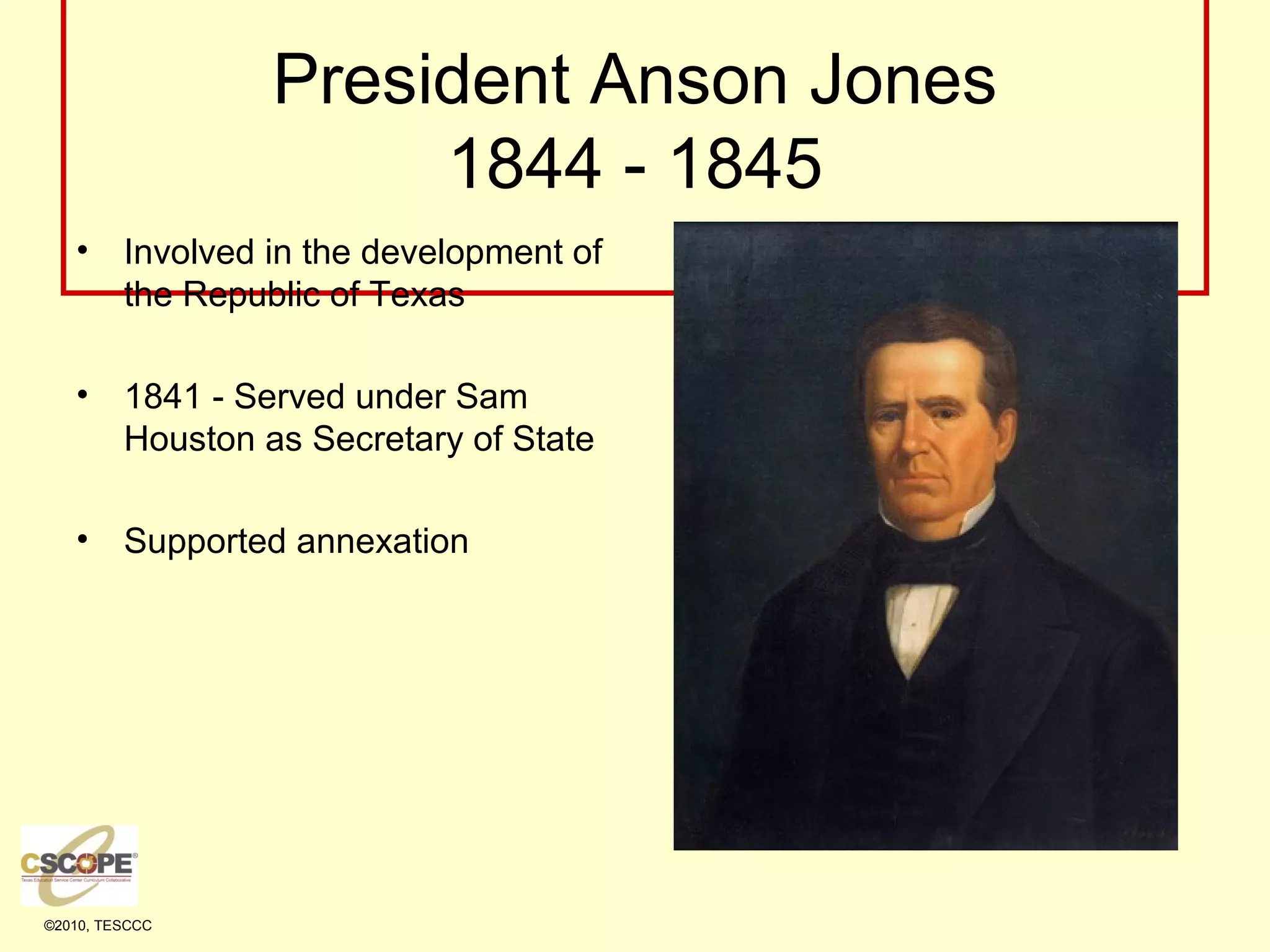 Issues faced by the republic of texas 2 | PPT