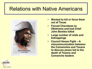 Issues faced by the republic of texas 2 | PPT