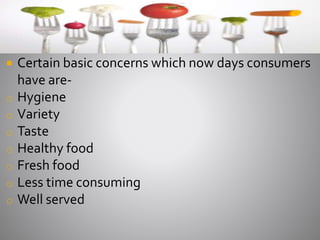 Issues faced in food and beverage srvice | PPTX