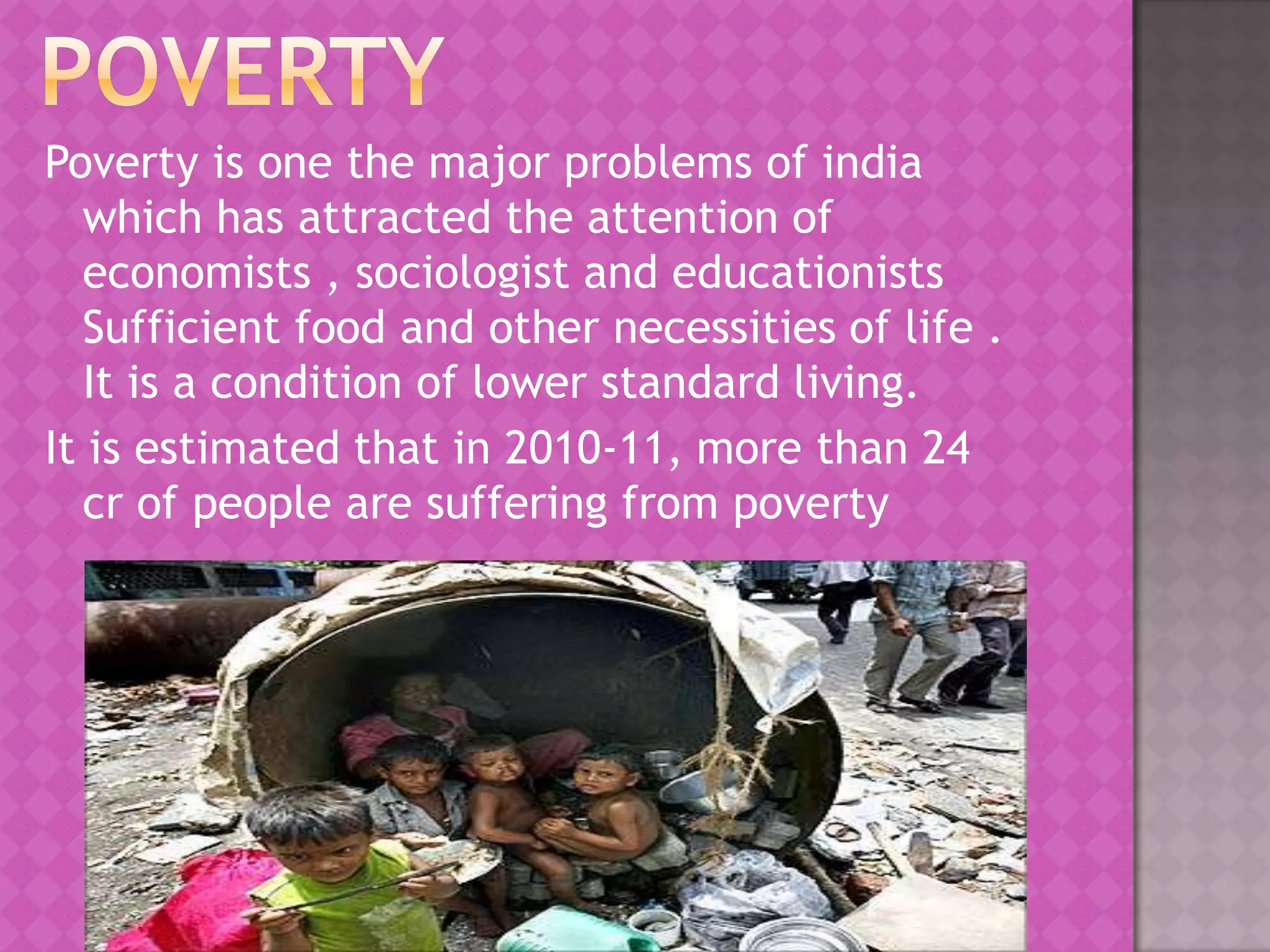 Issues facing indian economy | PPTX