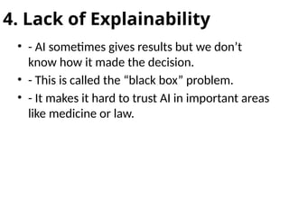 Issues in AI Presentation and machine learning.pptx