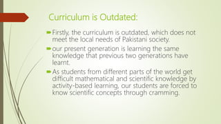Issues in curriculum development | PPTX