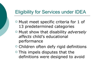Issues In Eligibility | PPT