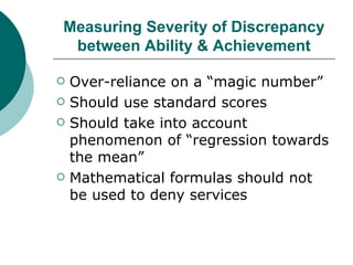 Issues In Eligibility | PPT