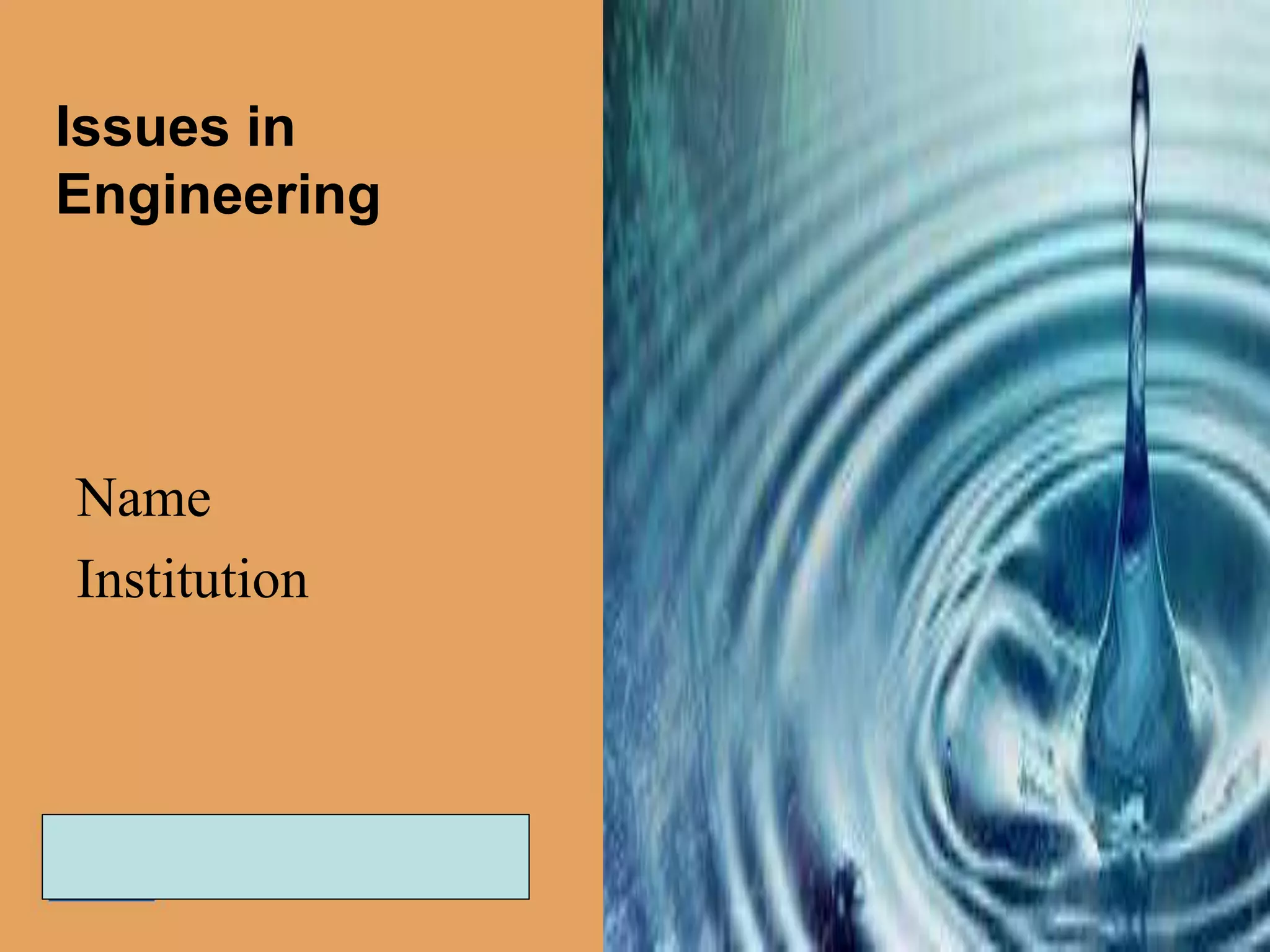 Issues in Engineering.pptx