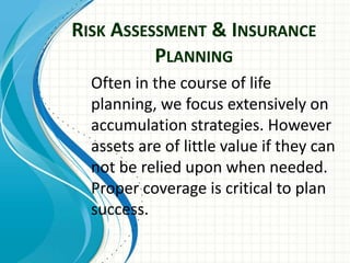 Issues in Insurance Planning | PPTX | Life Insurance | Insurance