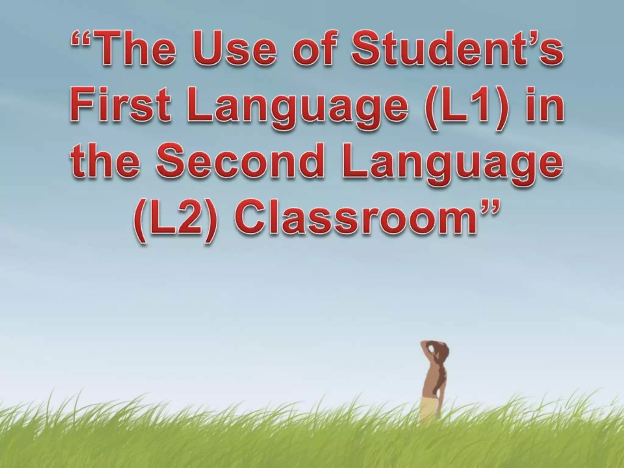 Issues in l1 development | PPT