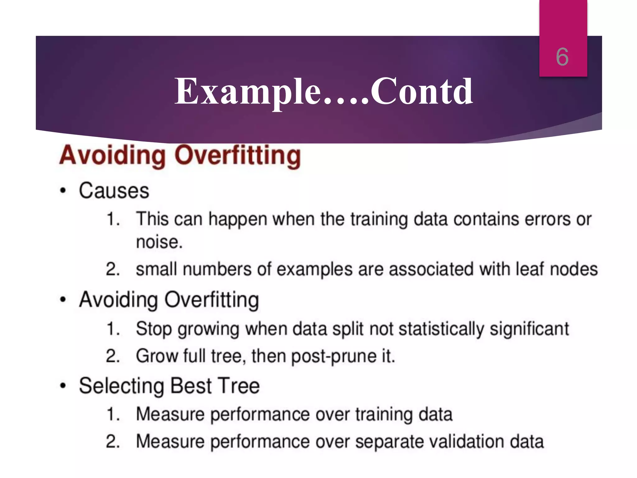 Issues in machine learning | PPT