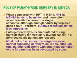 Issues in parathyroid surgery | PPTX
