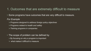 Issues in performance measurement | PPTX