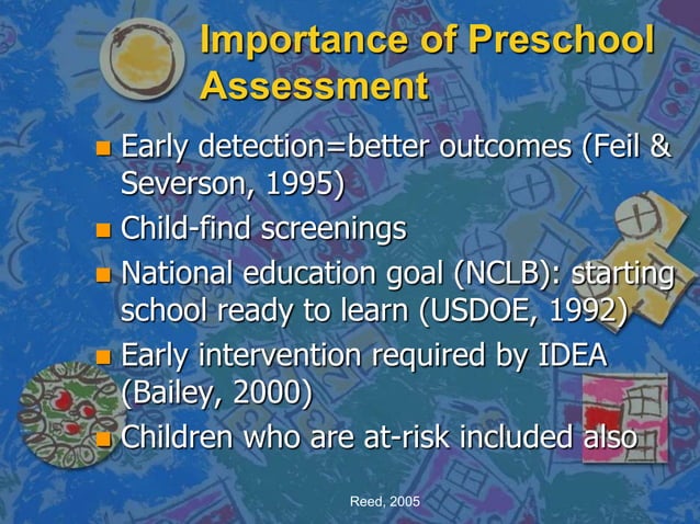 Issues in preschool assessment | PPTX