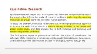 Issues in Qualitative Research - mata kuliah kualitatif.pptx