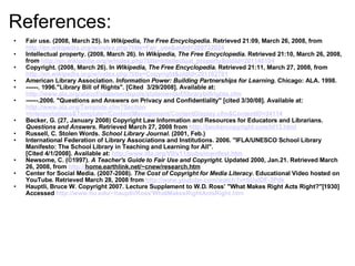 Issues In School Libraries Copyright & Access | PPT