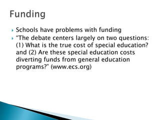 Issues In Special Education | PPTX