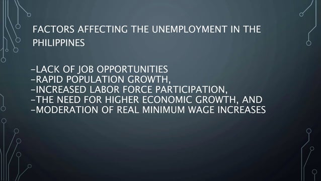 Issues in the Philippines (Unemployment and Underemployment).pptx ...