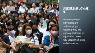 Issues in the Philippines (Unemployment and Underemployment).pptx