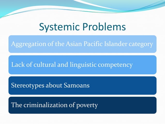 Issues in the Samoan Community | PPTX