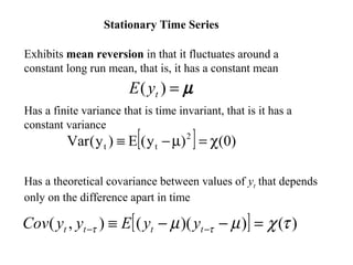 Issues in time series econometrics | PPS