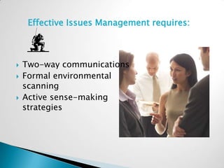 Issues management slideshow | PPTX