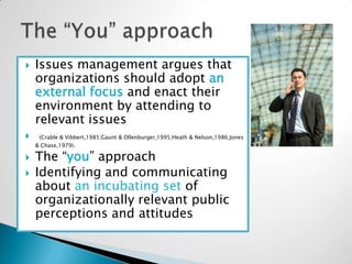 Issues management slideshow | PPTX