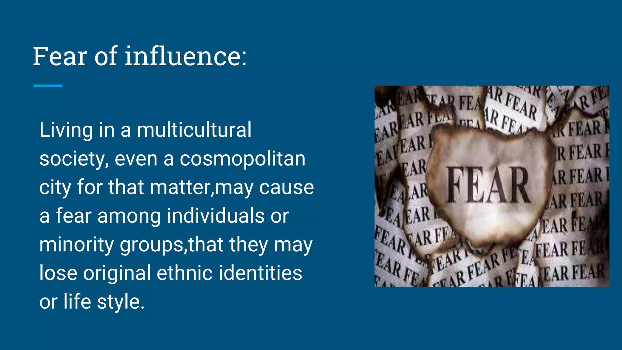 Issues of identity in a multicultural society | PPTX