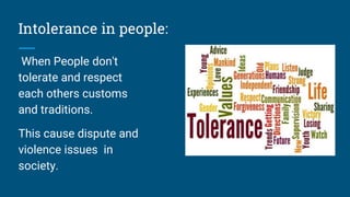 Issues of identity in a multicultural society | PPTX