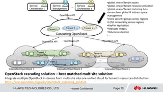 Issues of OpenStack multi-region mode | PPT