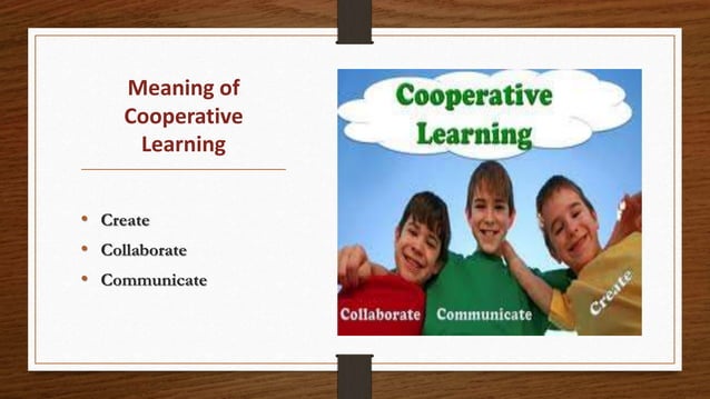 Cooperative learning | PPT