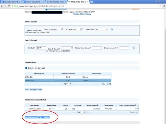 Issues on filing of e tds returns and statements