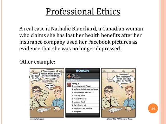 Professional and Ethical Impact of Using Social Networking in a ...