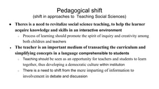 Issues & Questions central to teaching social sciences in schools.pptx