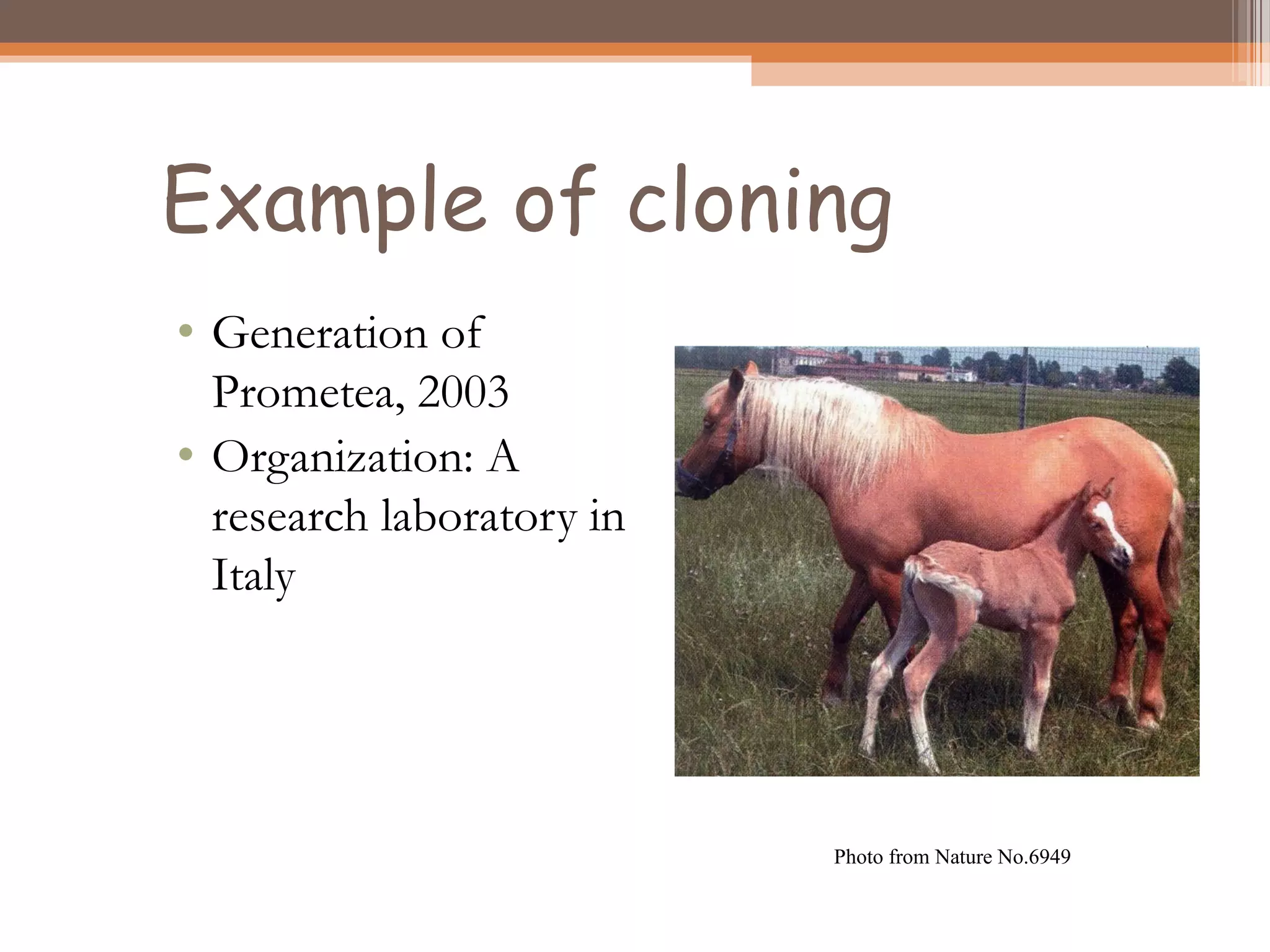 Issues related to reproductive and cloning techniques | PPT