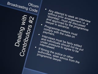 Issues, Rules & Regulations | PPTX