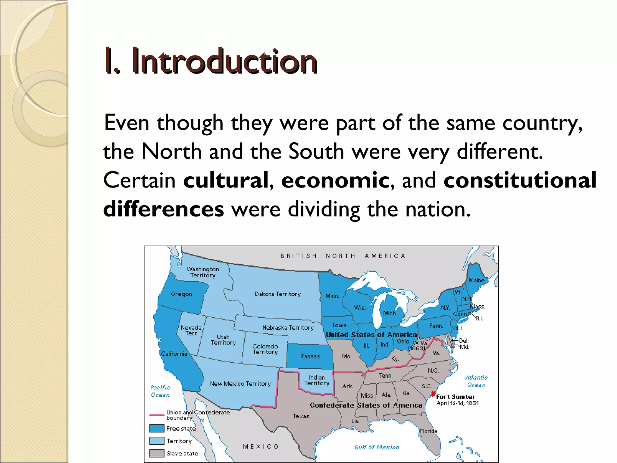 Issues that divided the nation | PPT