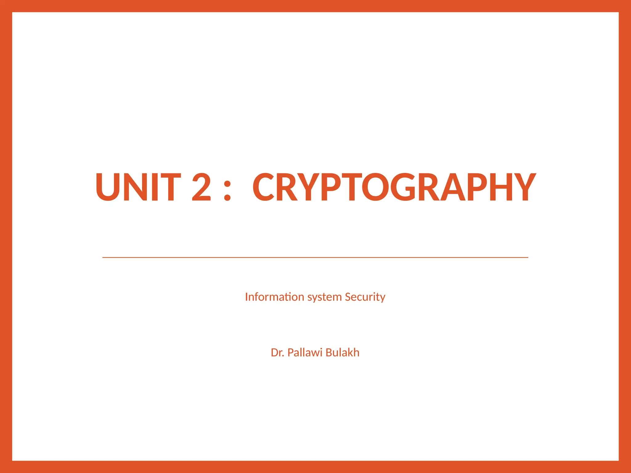 Information system security Unit 2.pptx