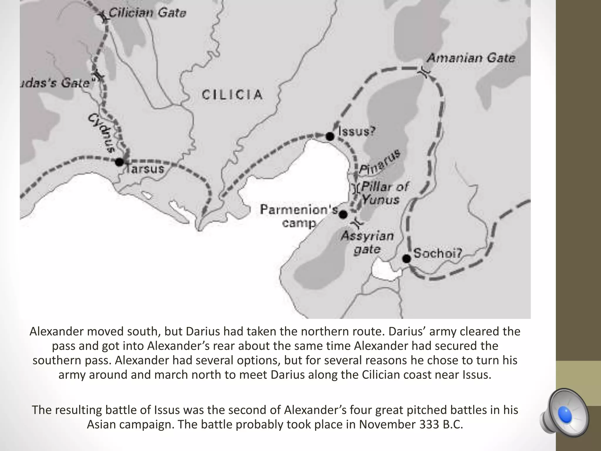 The Campaign and Battle of Issus | PPTX