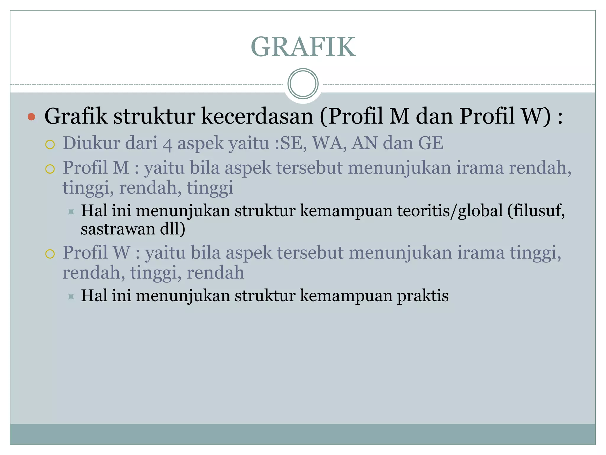 IST ( INTELLIGENCE STRUCTURE TEST ) | PPTX