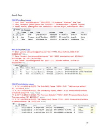 Database Implementation Report | PDF