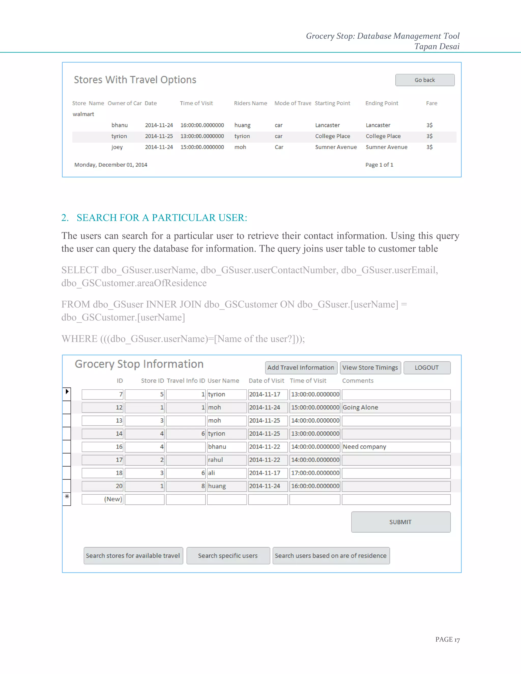 Grocery Station- Database Management System Project | PDF