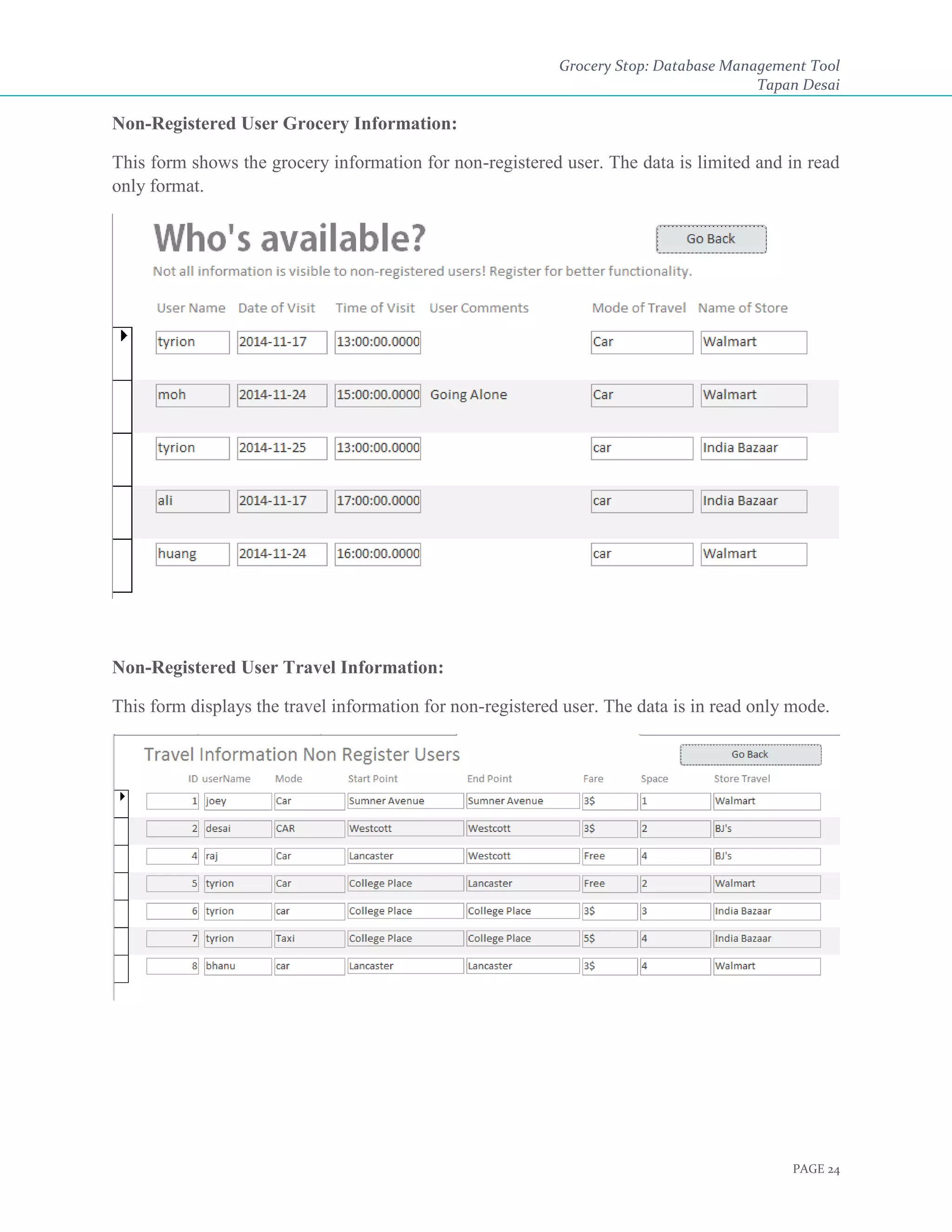 Grocery Station- Database Management System Project | PDF