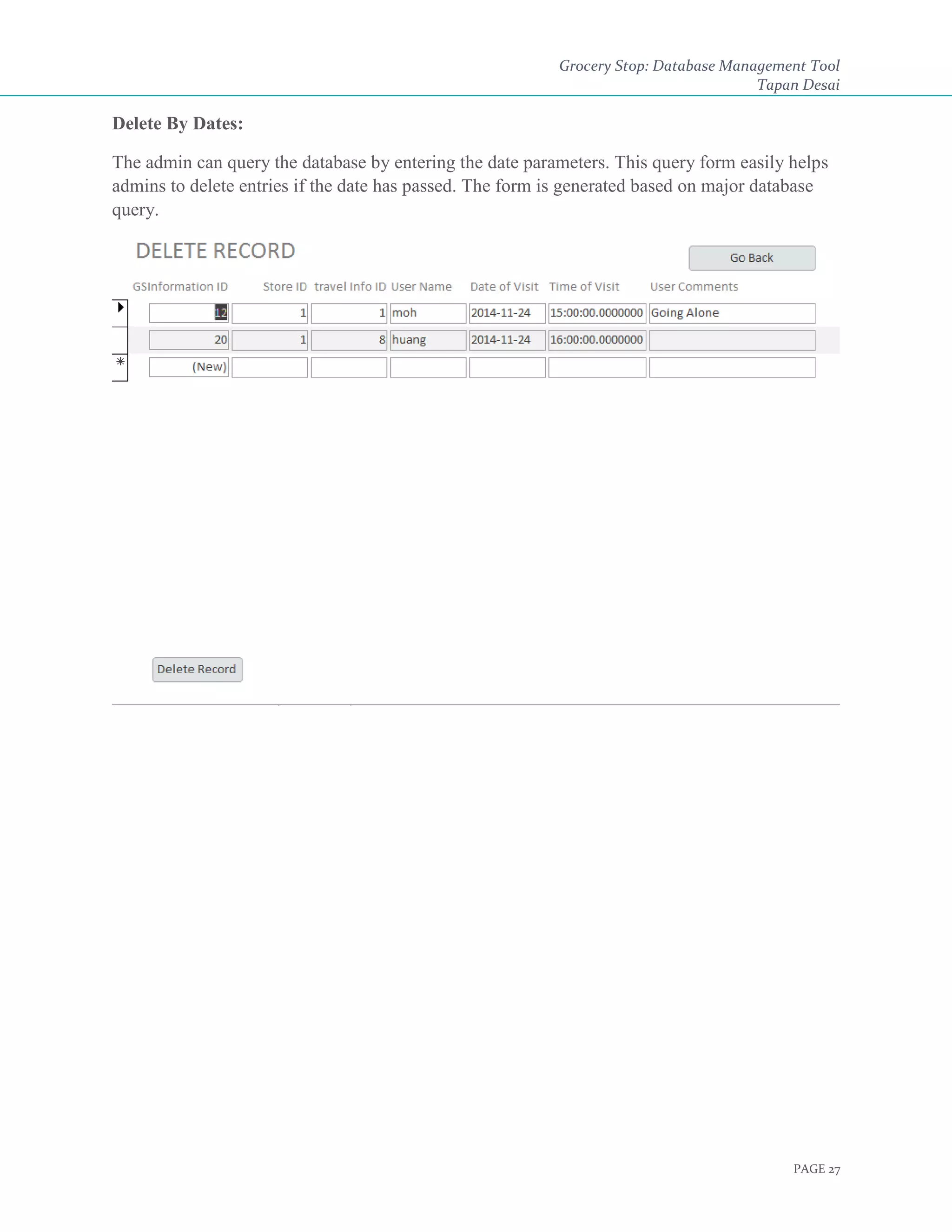 Grocery Station- Database Management System Project | PDF