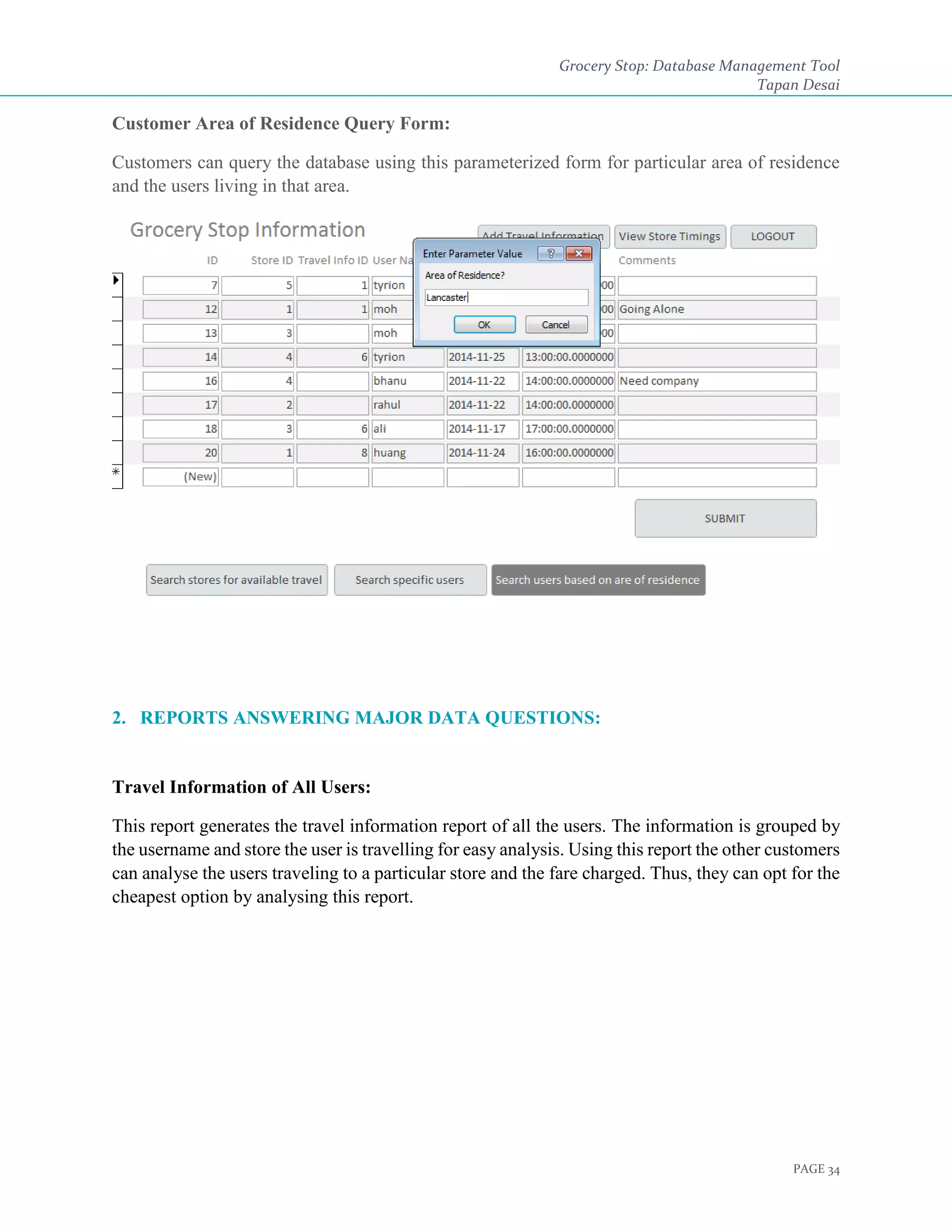 Grocery Station- Database Management System Project | PDF